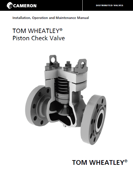 TOM WHEATLEY PISTON CHECK | Energy Valves